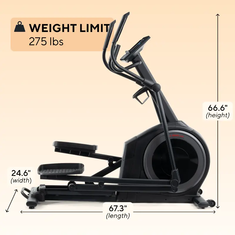 ProForm Carbon EL Elliptical with 18 Levels of Resistance | RC Willey