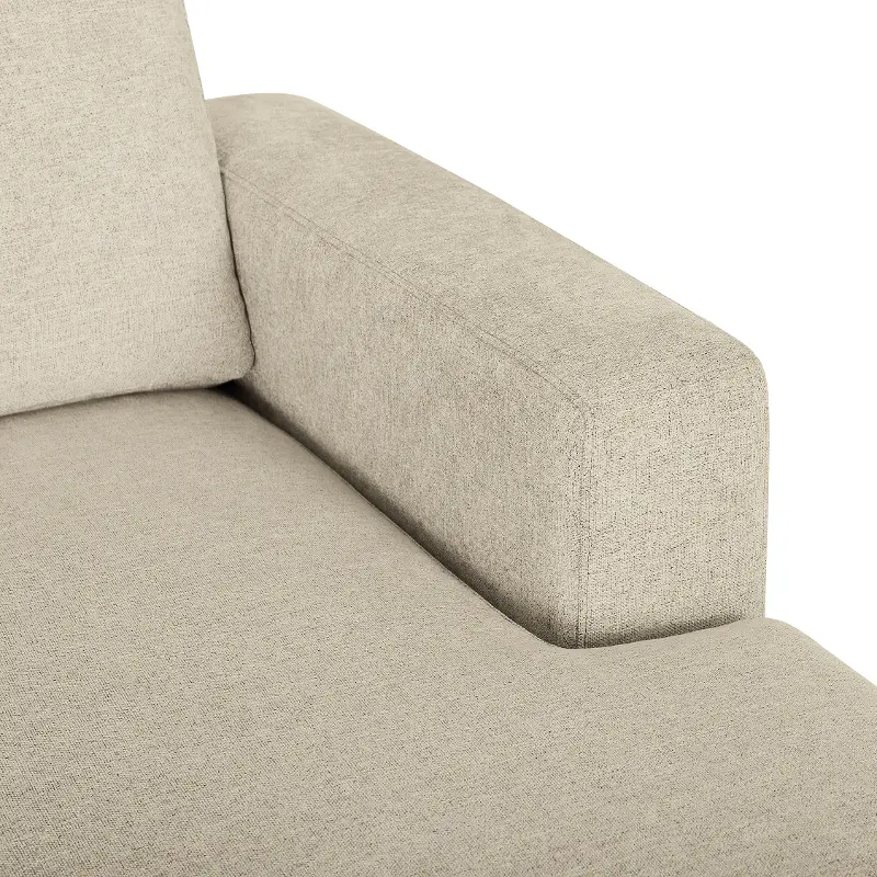 Ellie Sand Beige Sectional with Reversible Chaise | RC Willey