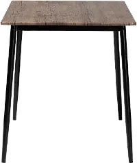 Dalair Industrial Wood and Metal Dining Table | RC Willey