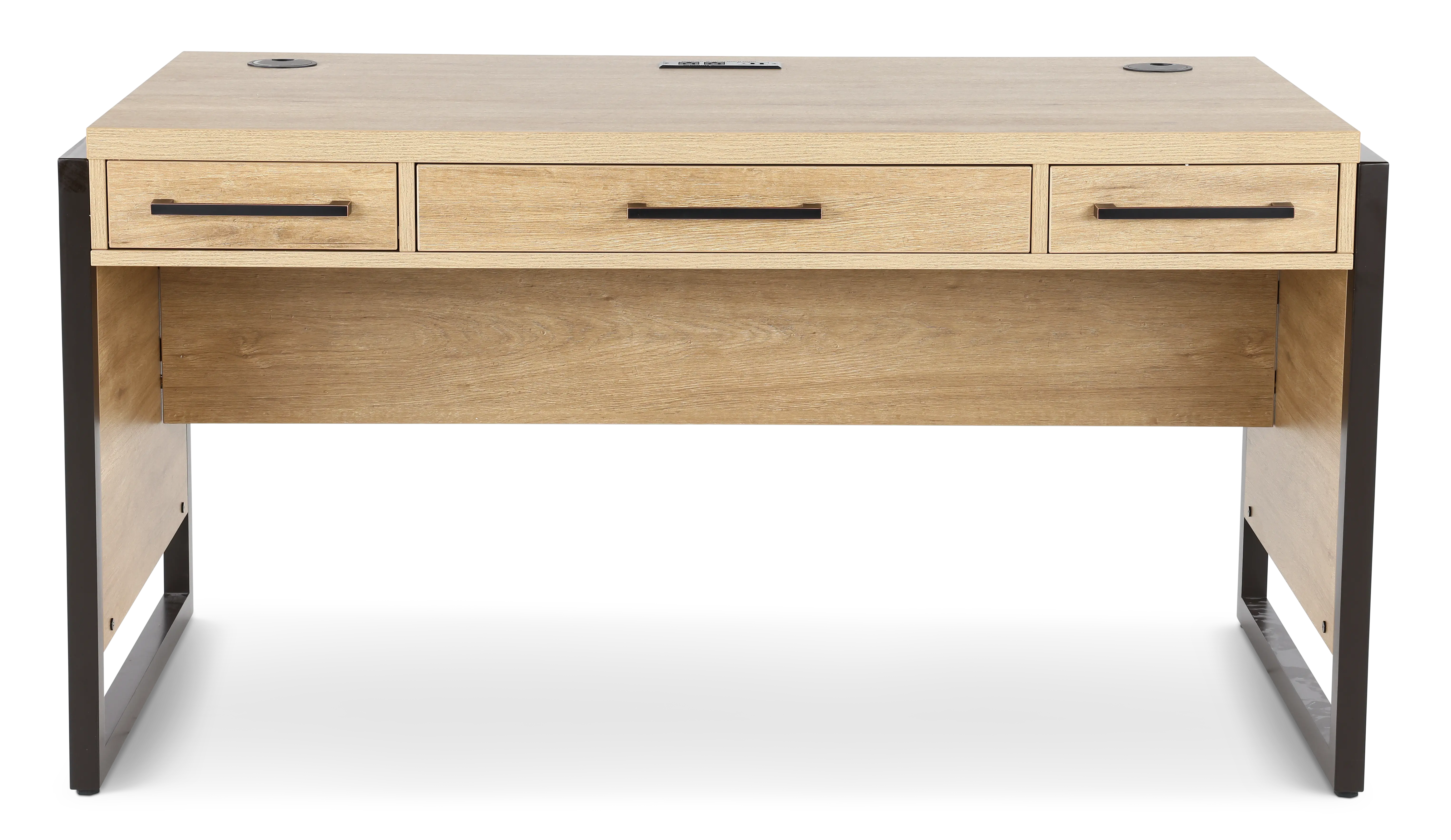 Mason Natural and Black Writing Desk | RC Willey