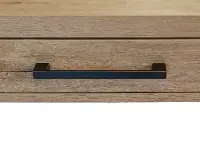 Mason Natural and Black L-Shaped Desk | RC Willey