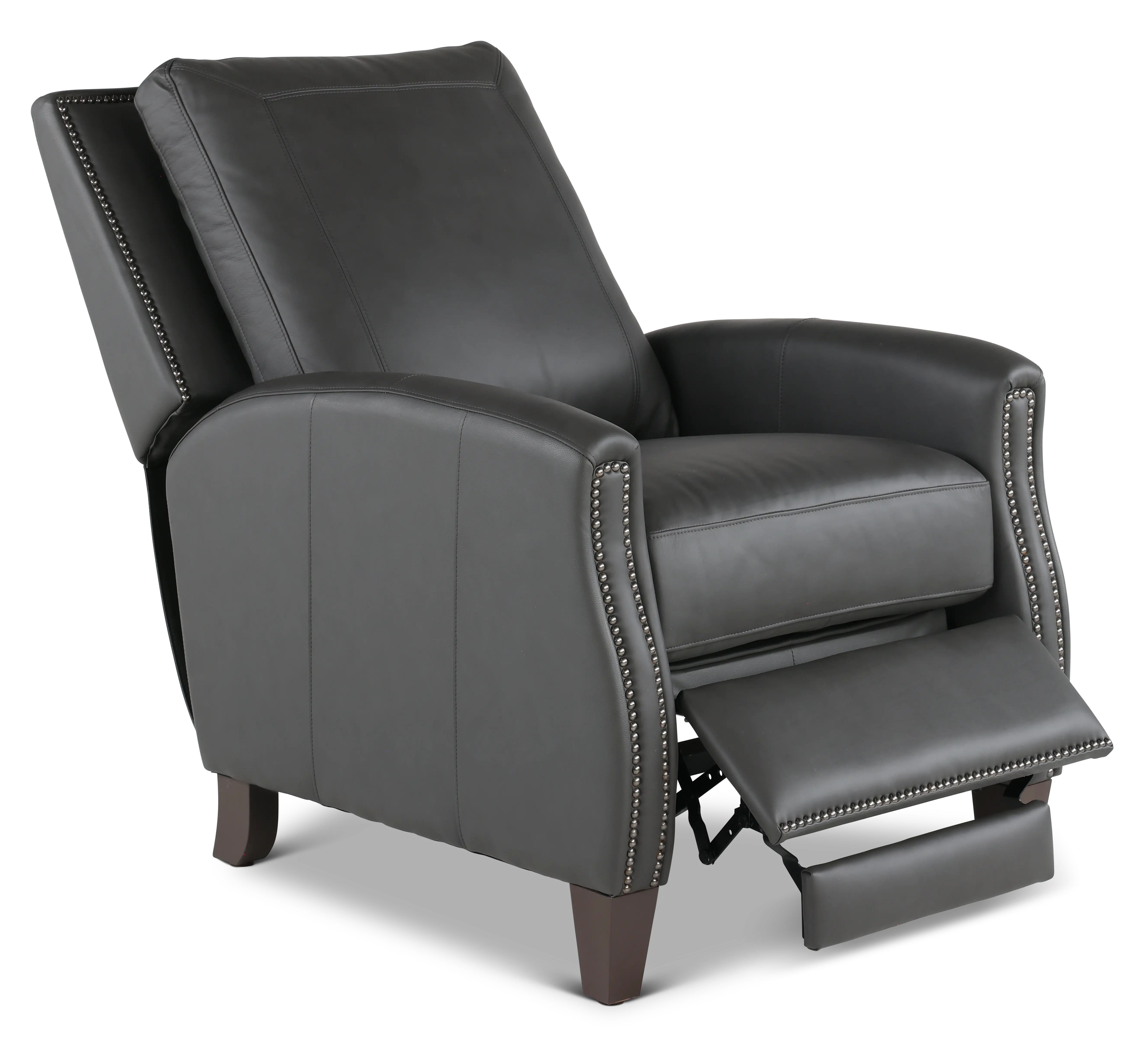 Hunter Gray Pushback High-Leg Recliner | RC Willey