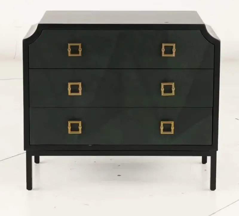 Gemma Blue 3 Drawer Chest | RC Willey