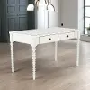 Country Living White Bobbin Leg Writing Desk | RC Willey