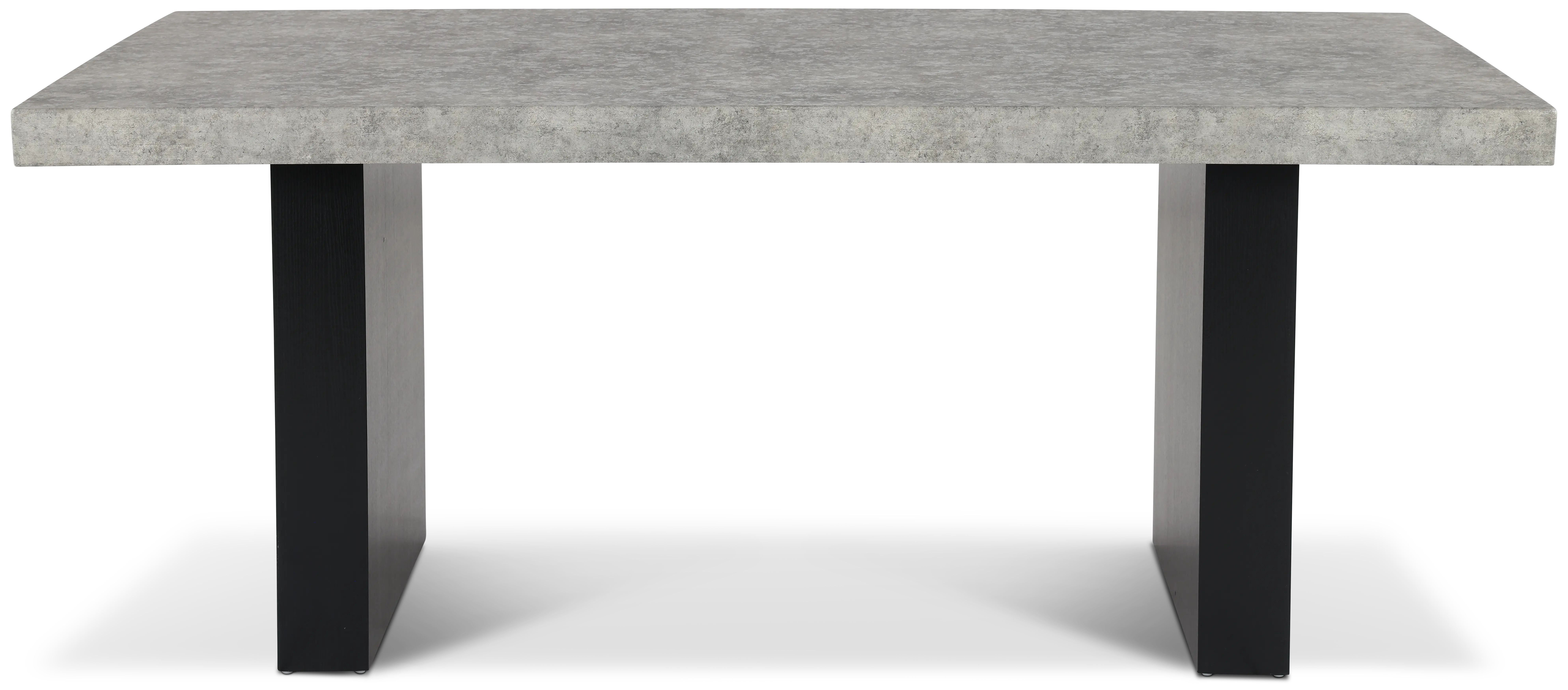 Sebastian Gray and Black Dining Table | RC Willey