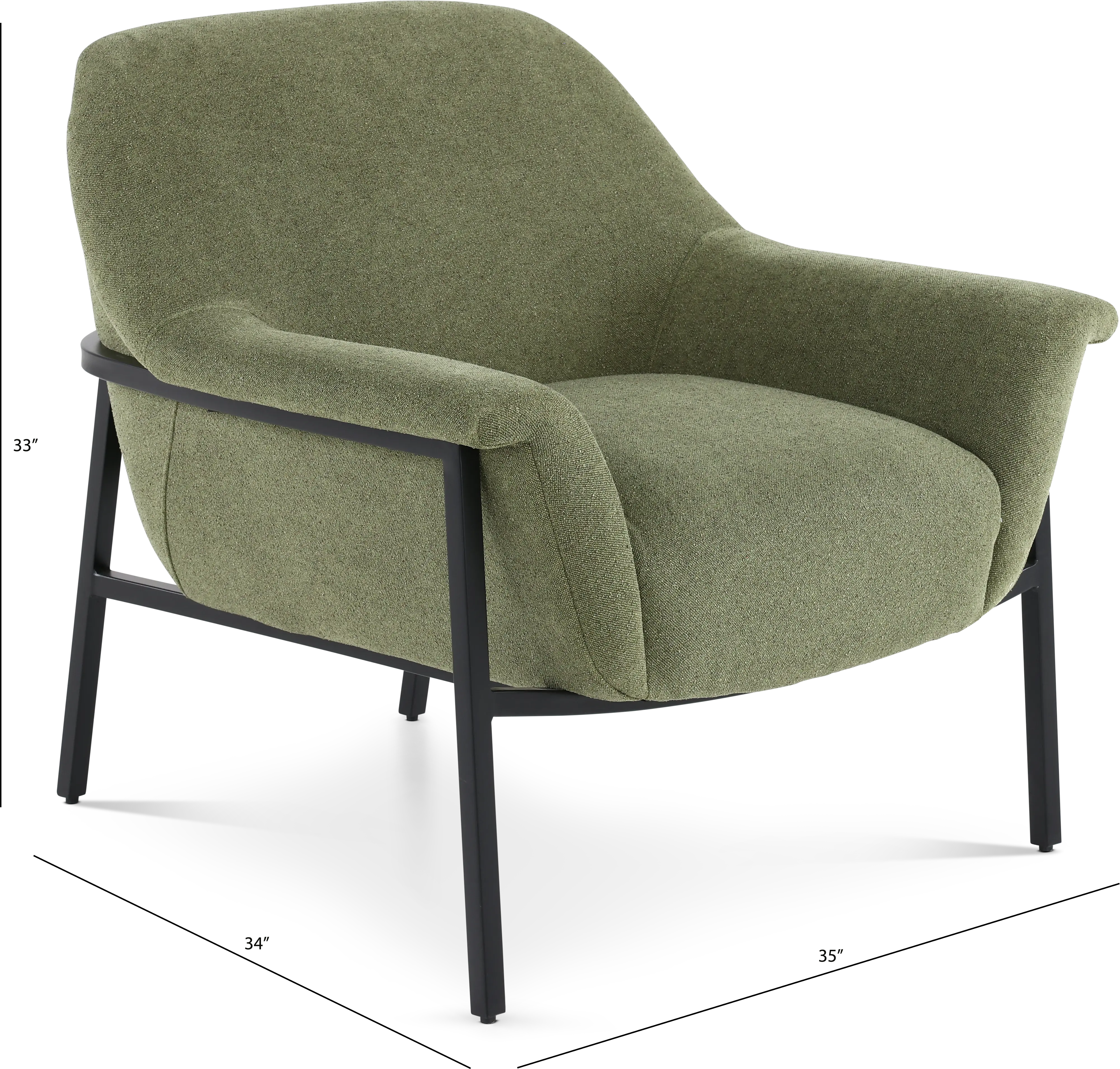 Sabrina Green Accent Chair | RC Willey