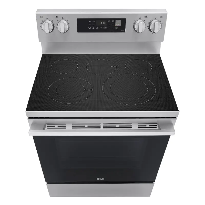 LG 6.3 Cu Ft Electric Single Oven Range - Stainless Steel | RC Willey
