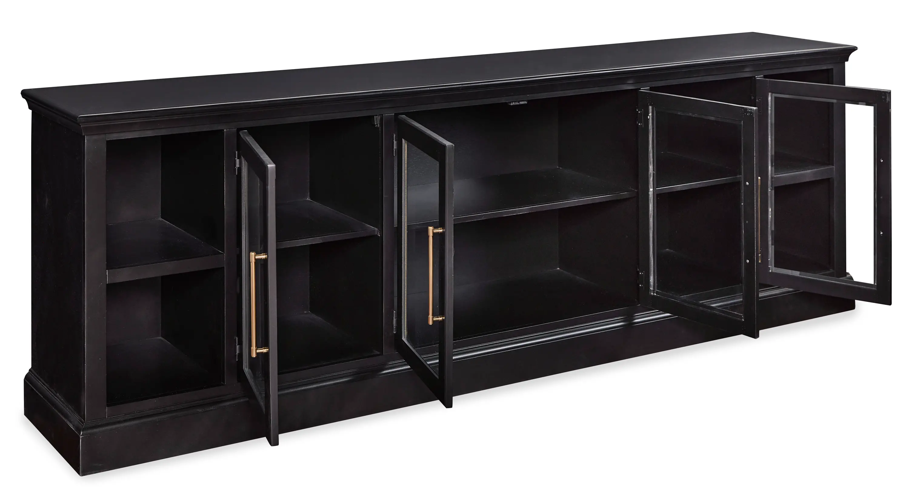 Byron Black 98" TV Stand | RC Willey
