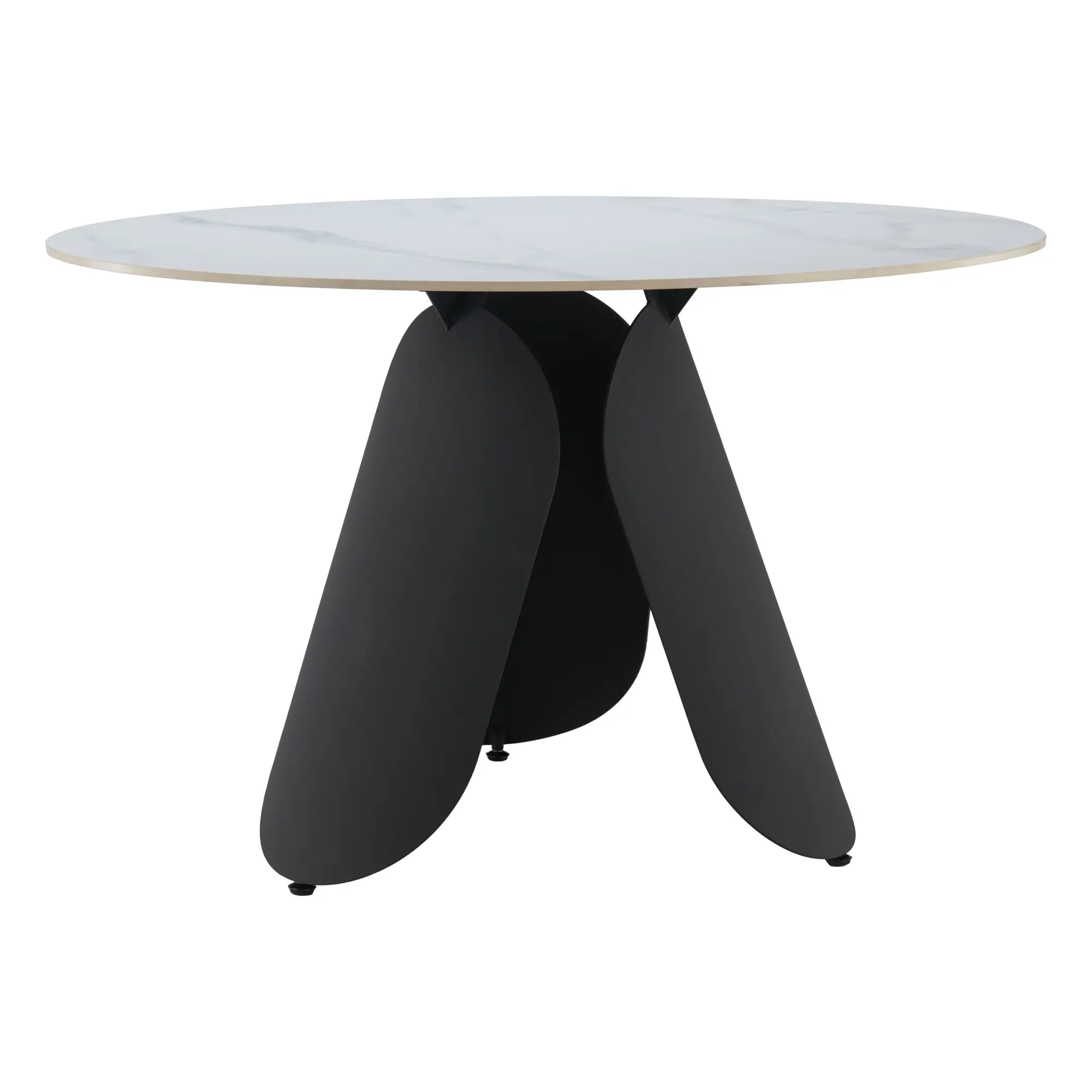 Talon White Marble Round Dining Table | RC Willey