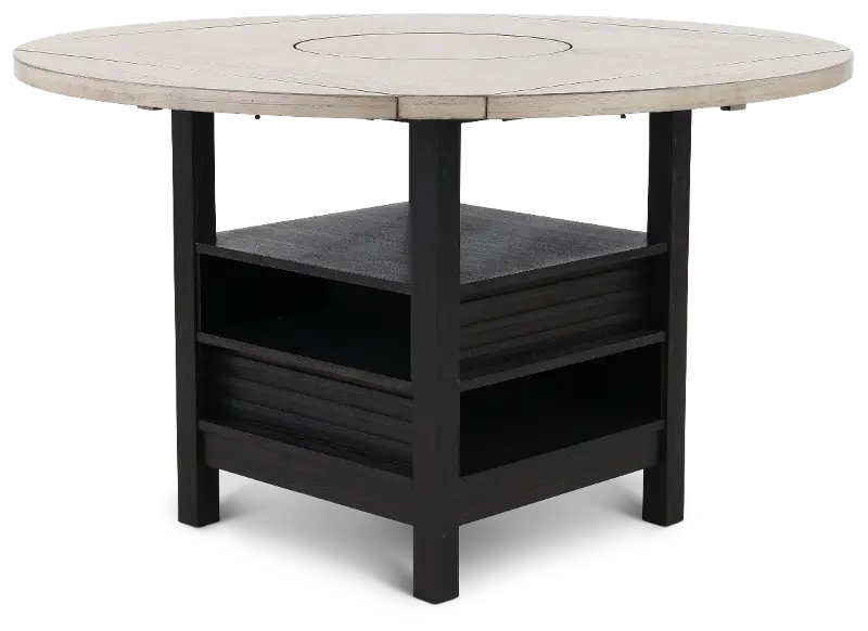 Cline Two-Tone Gray Counter Height Dining Table | RC Willey