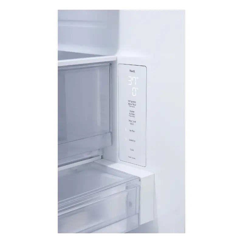 LG 25 Cu Ft Zero Clearance French Door Refrigerator - Counter Depth ...