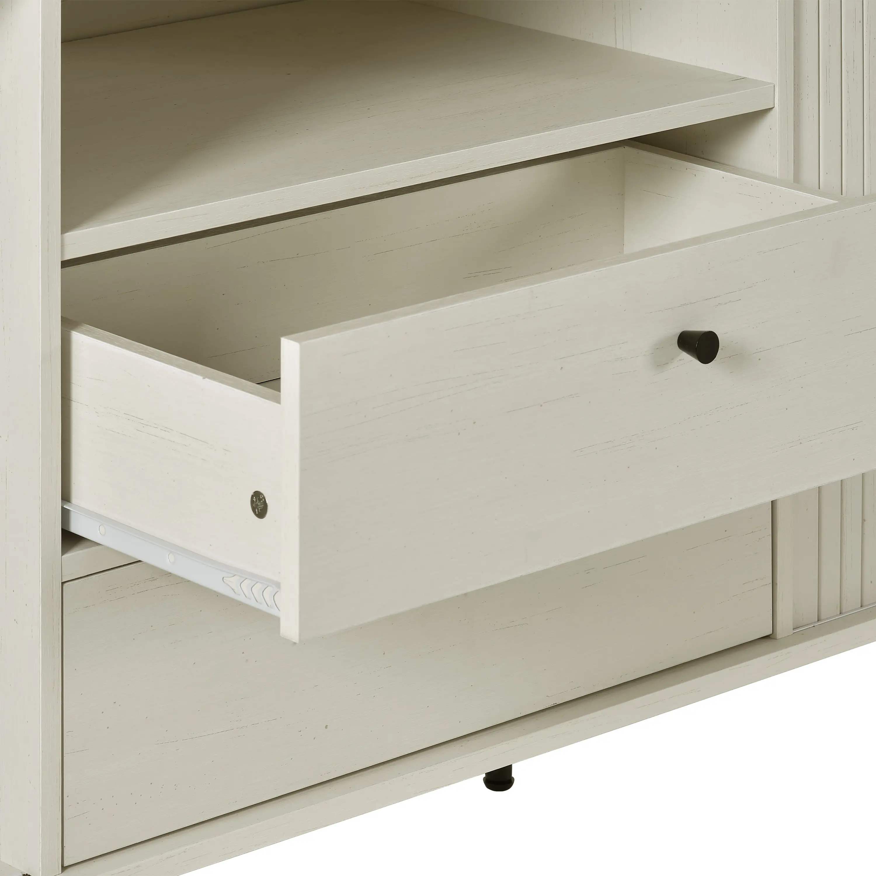 Hikari White Curved Sideboard Buffet | RC Willey