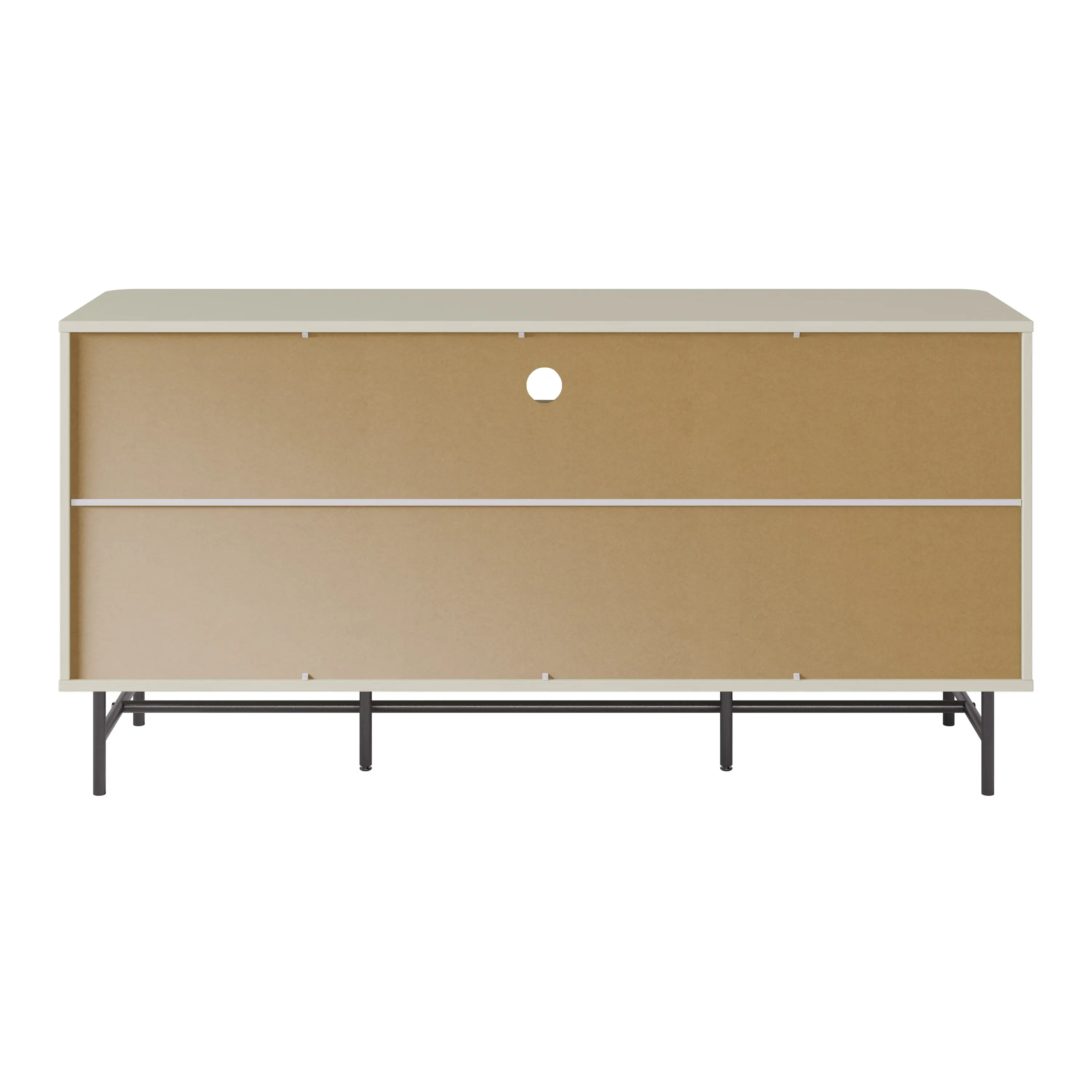 Hikari White Curved Sideboard Buffet | RC Willey