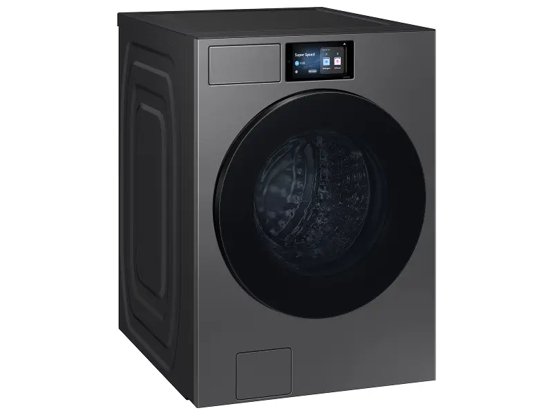 Samsung Bespoke 5.3 Cu Ft Front Load Washer - Dark Steel | RC Willey