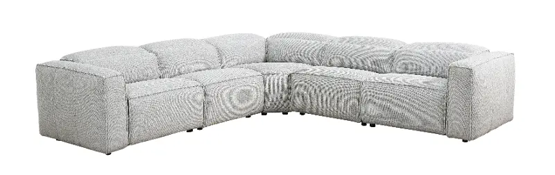 Cloud Gray 6 Piece Power Reclining Sectional | RC Willey