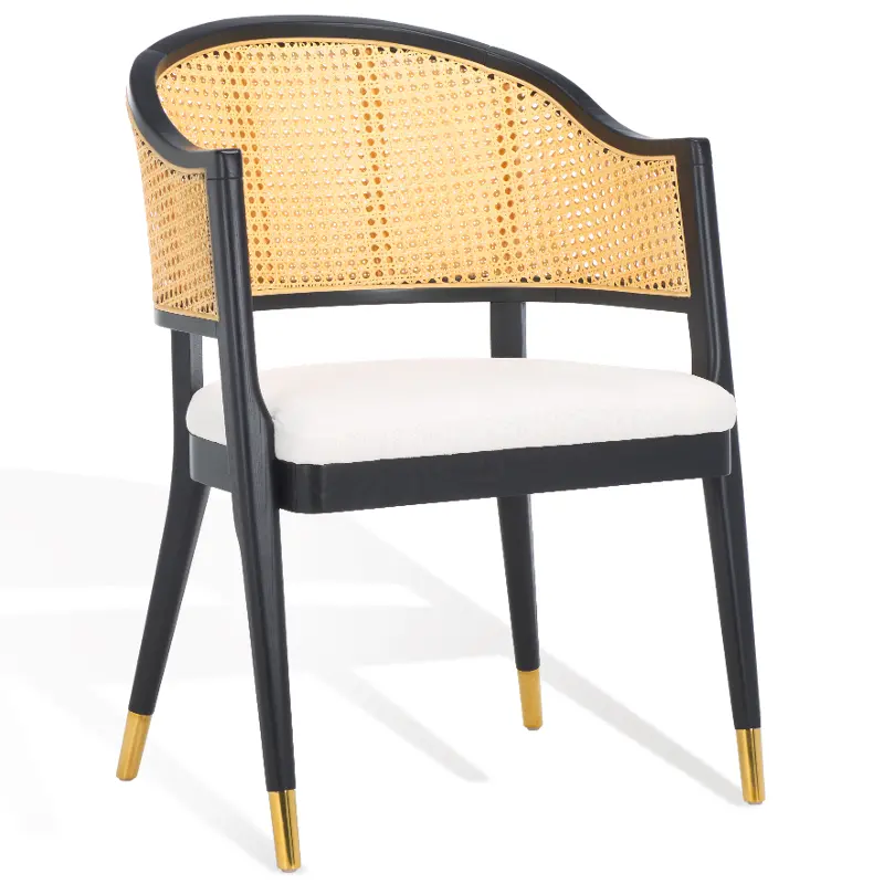 Rogue Curved Rattan Dining Chair | RC Willey
