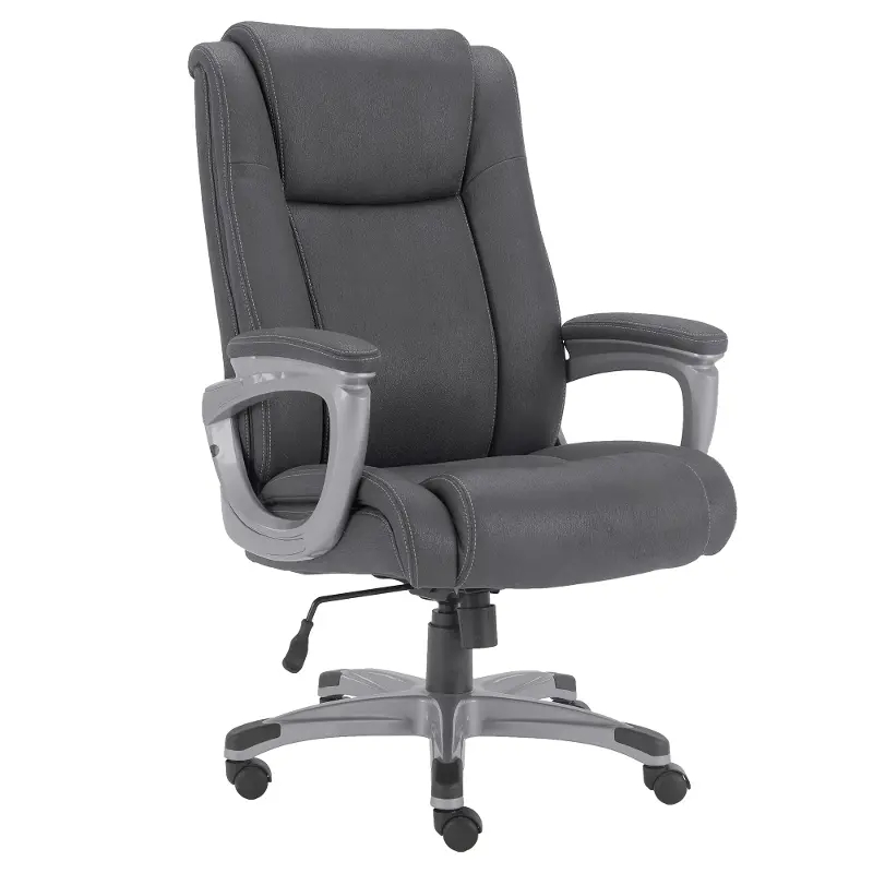 Jackson Heavy Duty Gray Desk Chair | RC Willey