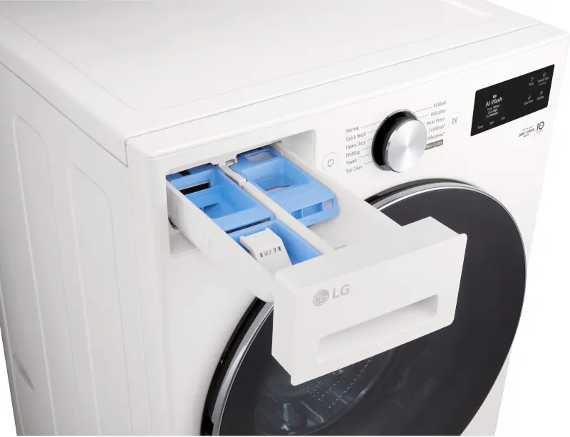 LG 5.0 cu. ft. Mega Capacity Smart Front Load Washer - Alpine White ...