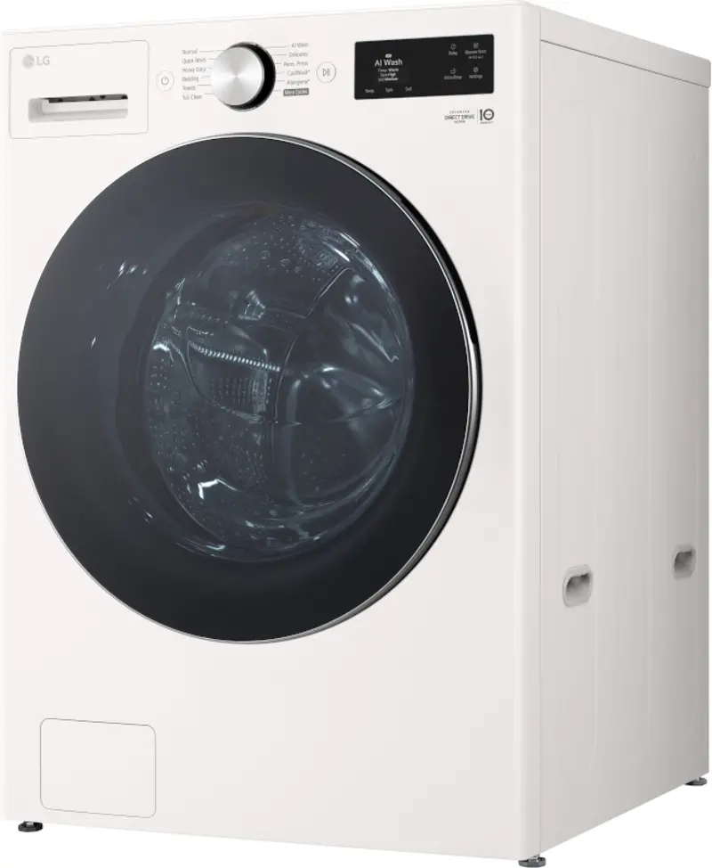 LG 5.0 cu. ft. Mega Capacity Smart Front Load Washer - Alpine White ...