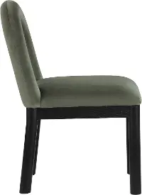Conrad Green Velvet Upholstered Dining Chair | RC Willey