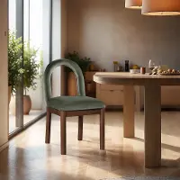 Conrad Green Velvet Upholstered Dining Chair | RC Willey