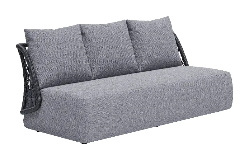 Mekan Gray Patio Sofa | RC Willey