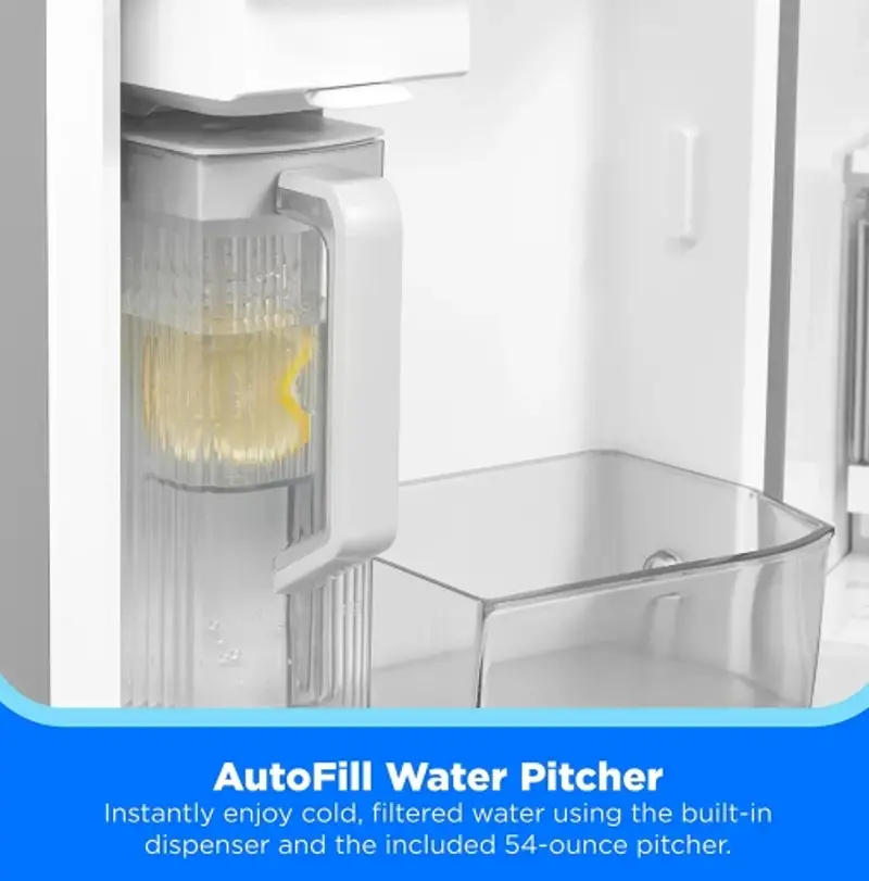 Midea 32 Cu Ft 3Door French Door Refrigerator with AutoFill Water ...