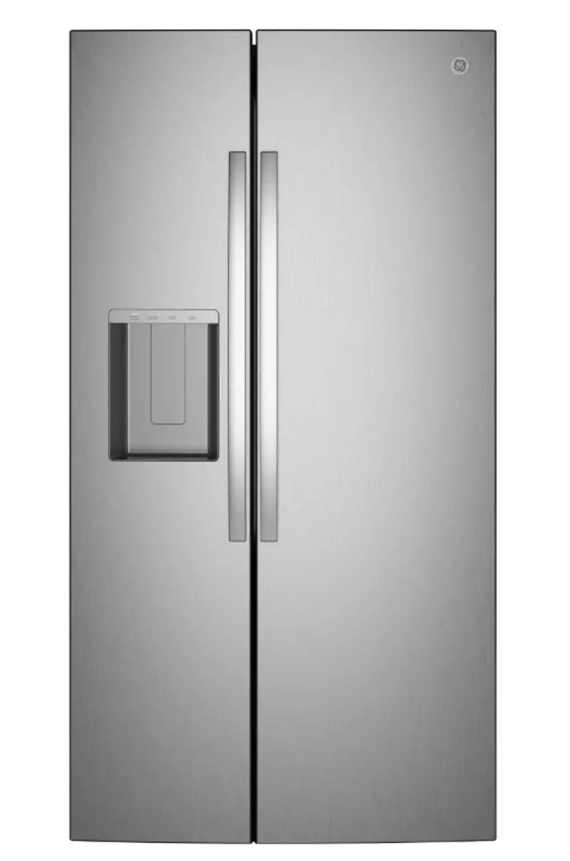 GE 27.9 Cu Ft SideBySide Refrigerator with ExtraTall InDoor Ice ...