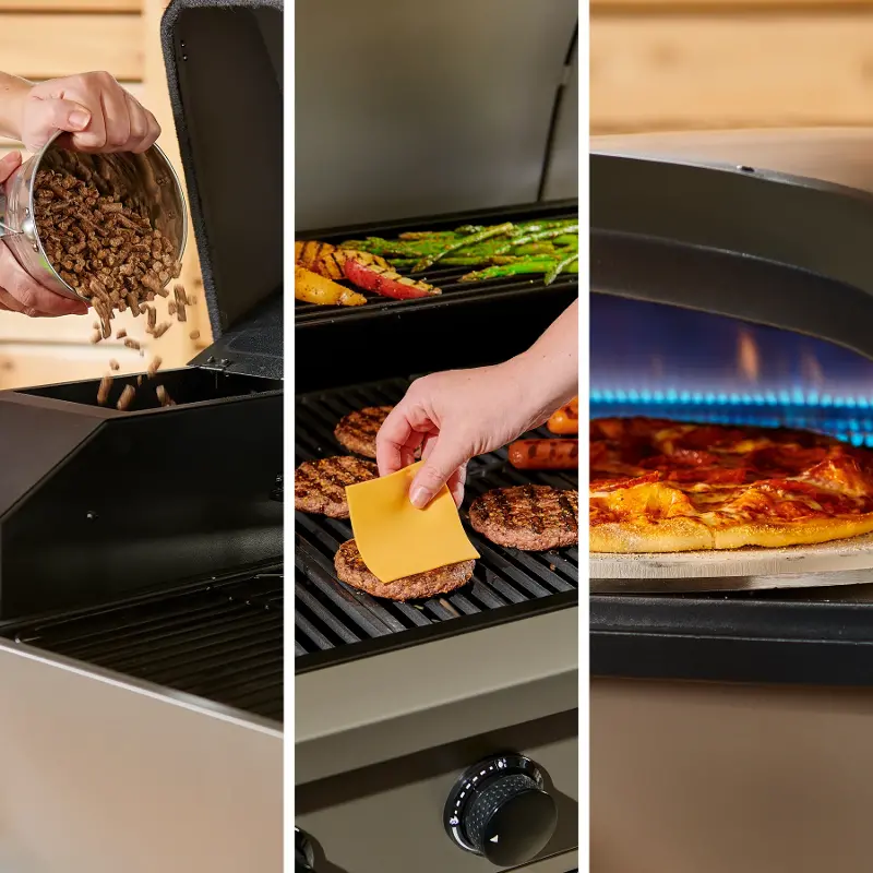 Tytus Modular Trio Grill with Pellet Smoker and Pizza Oven | RC Willey