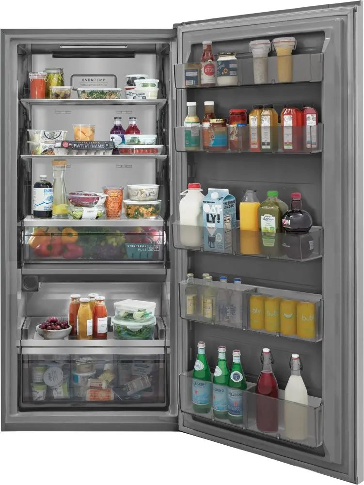 Frigidaire Professional 19 Cu Ft Single-Door Refrigerator - Stainless ...