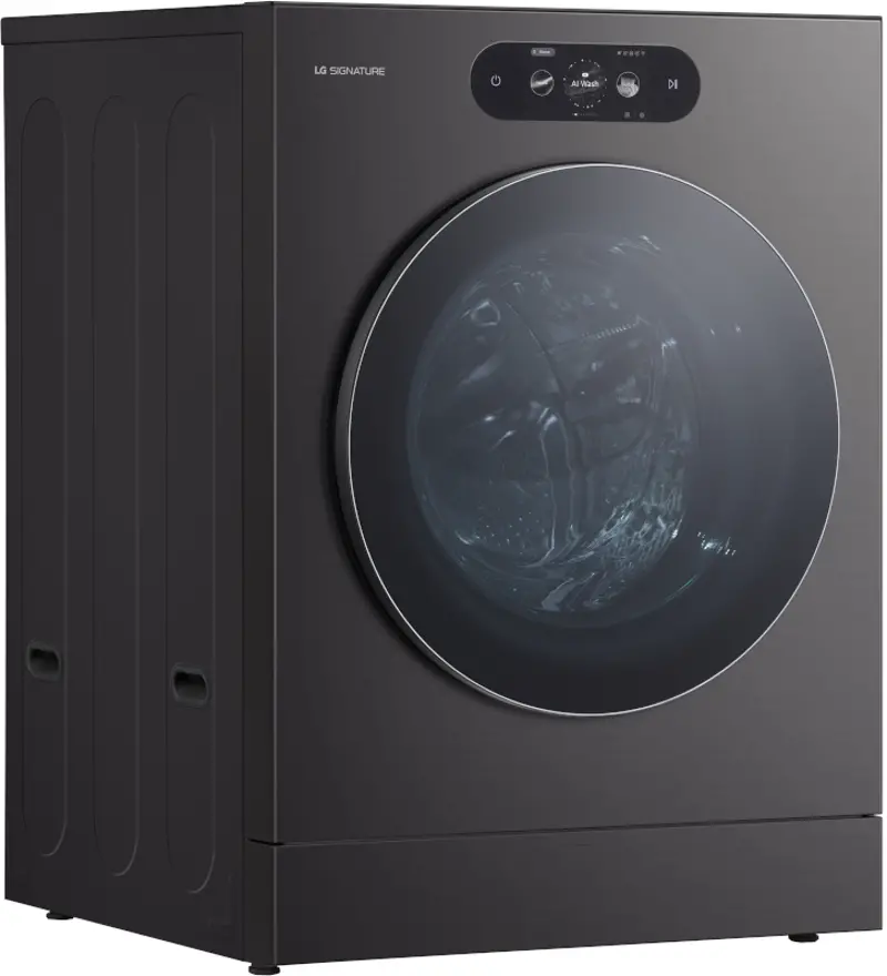 LG SIGNATURE 5.8 cu. ft. Mega Capacity Smart Front Load Washer ...