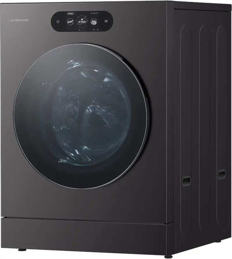 LG SIGNATURE 5.8 cu. ft. Mega Capacity Smart Front Load Washer ...