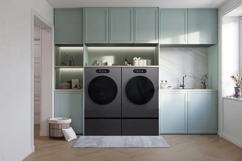 LG SIGNATURE 5.8 cu. ft. Mega Capacity Smart Front Load Washer ...