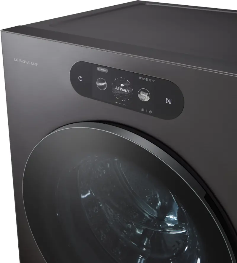 LG SIGNATURE 5.8 cu. ft. Mega Capacity Smart Front Load Washer ...
