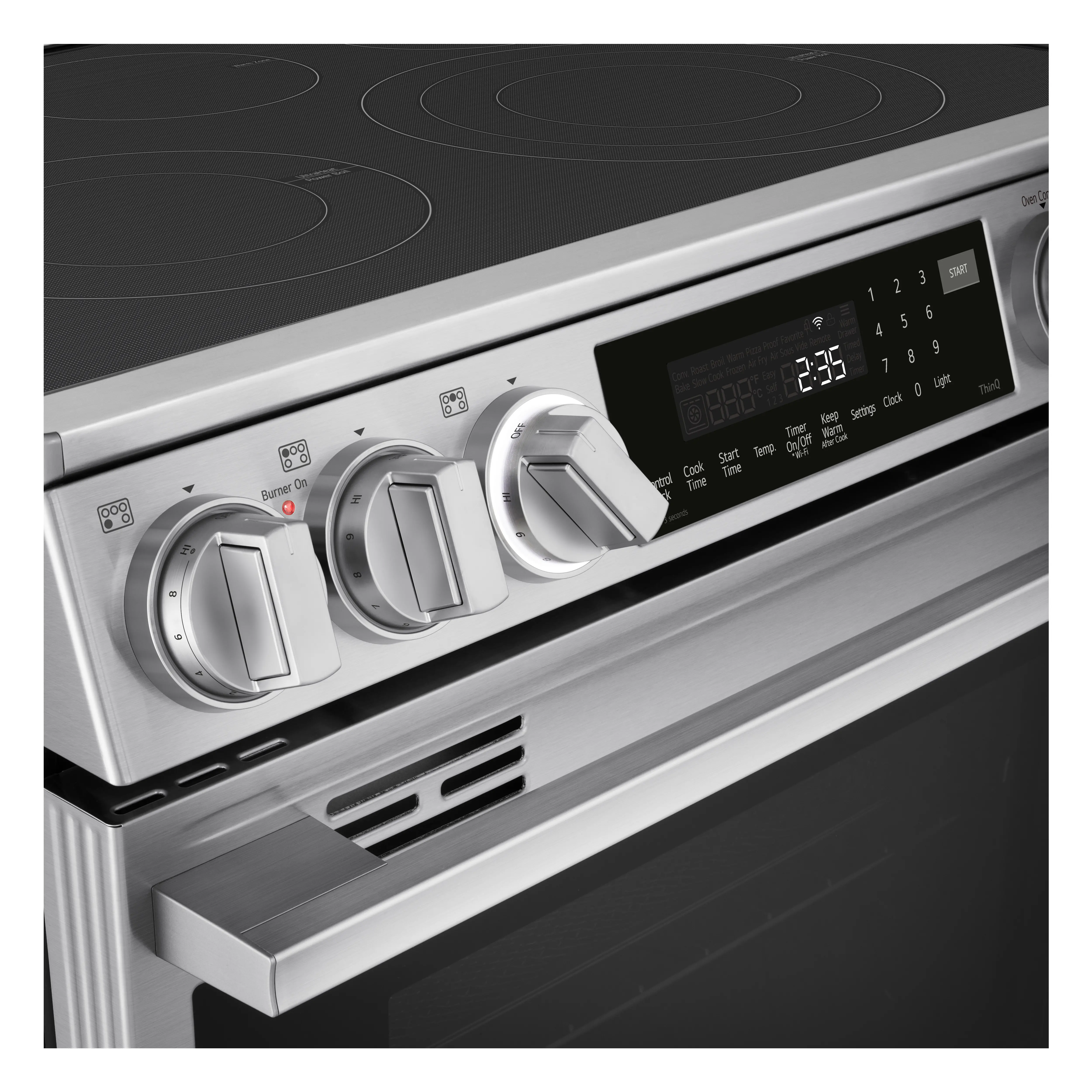 LG 6.3 Cu Ft Electric Single Oven Range - Stainless Steel | RC Willey